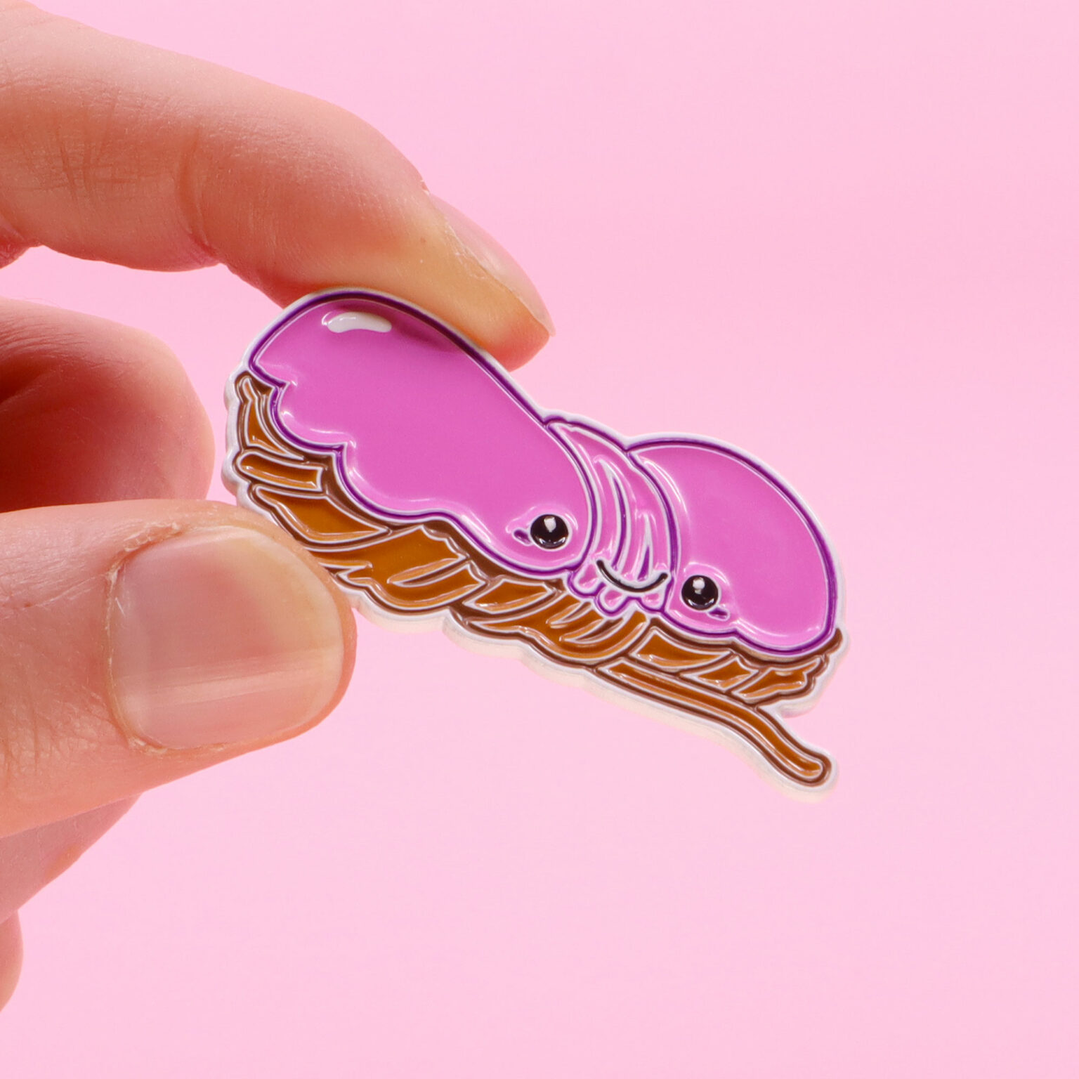 Yarn Donut Magnetic Pin Sweet Stitches Seasonal Pin Club Crochet